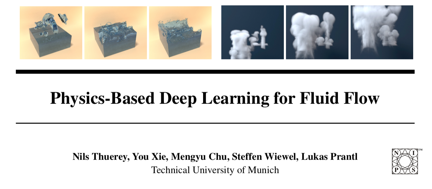 Physics-based Deep Learning at NIPS 2018 – Thuerey Group